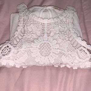 Hollister | Tops | Beautiful Crocheted Top For Tween Girl | Poshmark